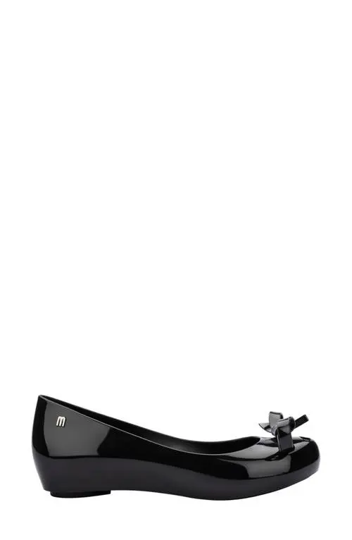 Melissa Ultragirl Bow Iii Flat - Black