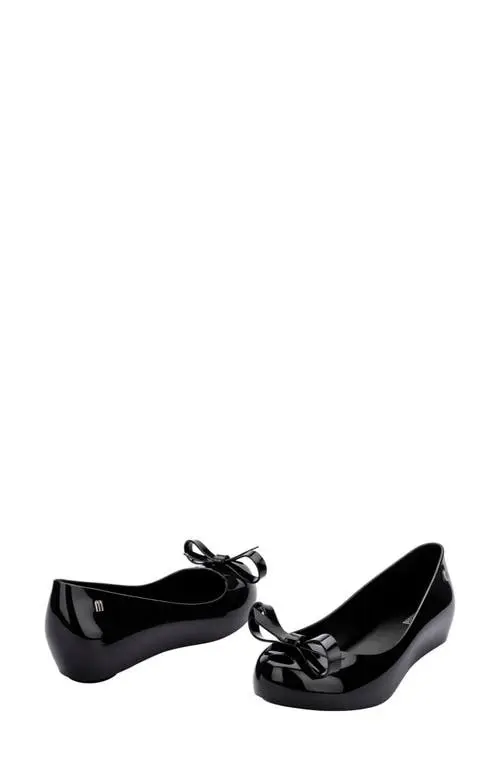 Melissa Ultragirl Bow Iii Flat - Black