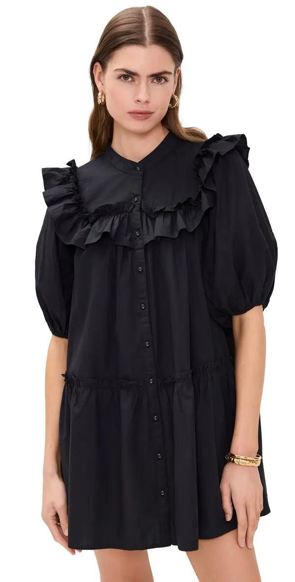 cleobella black dress Indira Ankle Dress
