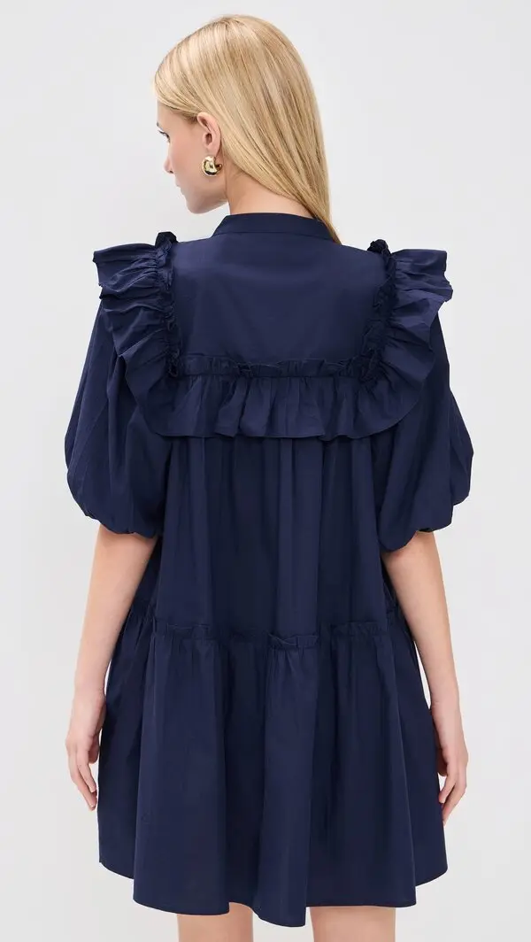 CLEOBELLA Tatiana Mini Dress - Peacoat