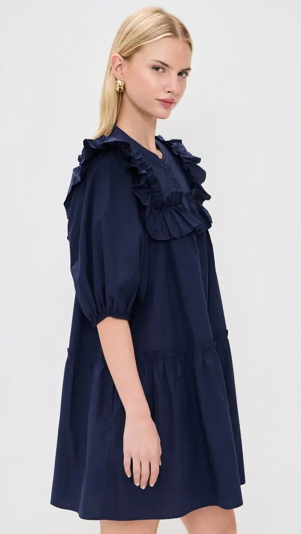 CLEOBELLA Tatiana Mini Dress - Peacoat