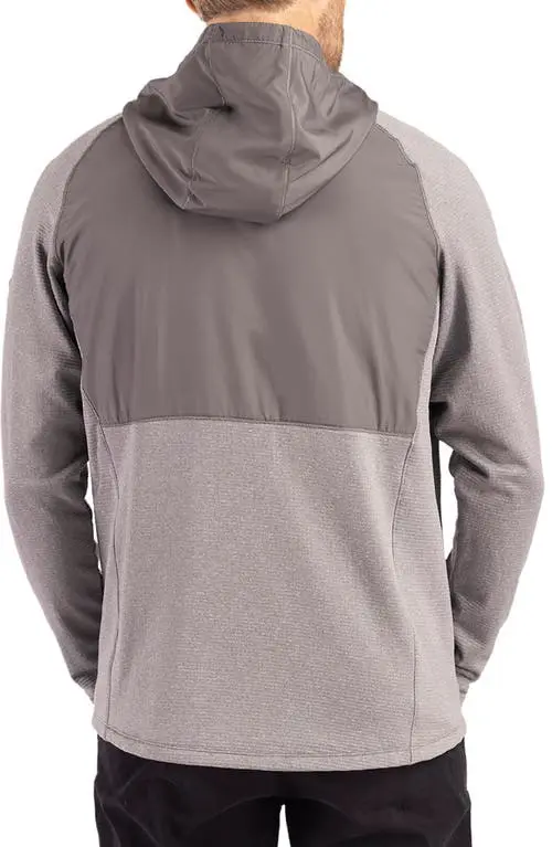 Cutter & Buck Peshastin Fleece Hybrid Jacket - Elemental Grey Heather