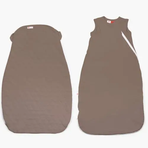 EMBE Baby Laylo Sleeper Sack Duo - Cocoa