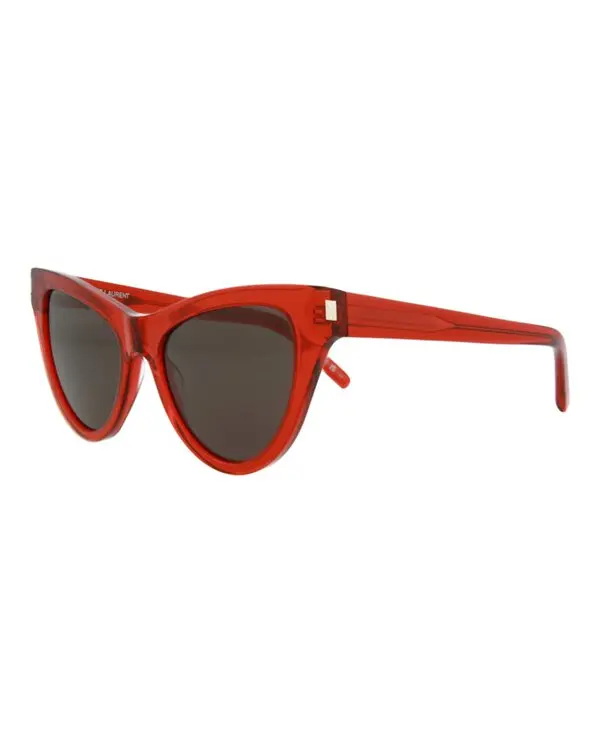 Saint Laurent Cat Eye Sunglasses - Red/black (sl425