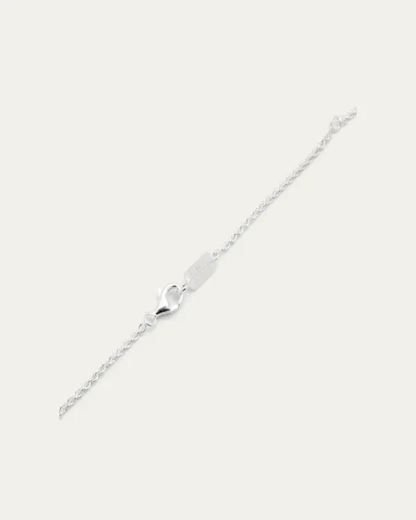 Ippolita Sterling Mini Hammered Bastille Link Necklace