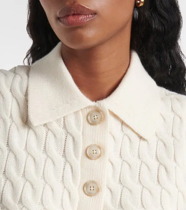 FRAME The Cable Polo Wool Vest
