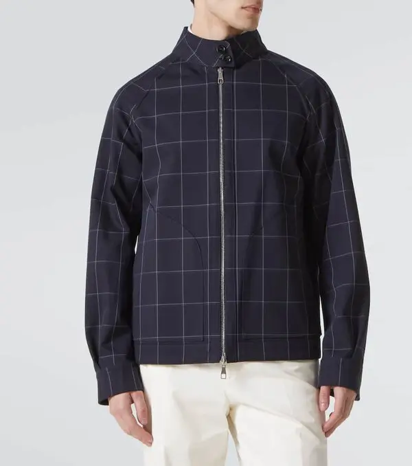 Dunhill Reversible Cotton Harrington Jacket