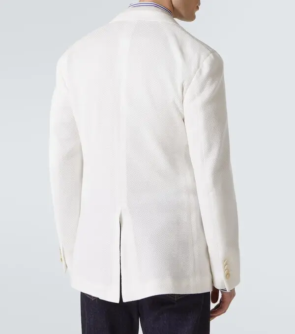 Dunhill Cotton Piqué Blazer