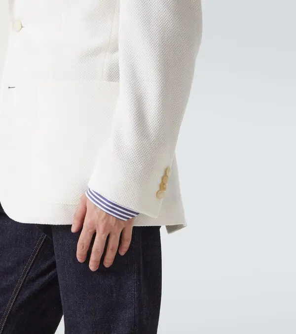 Dunhill Cotton Piqué Blazer