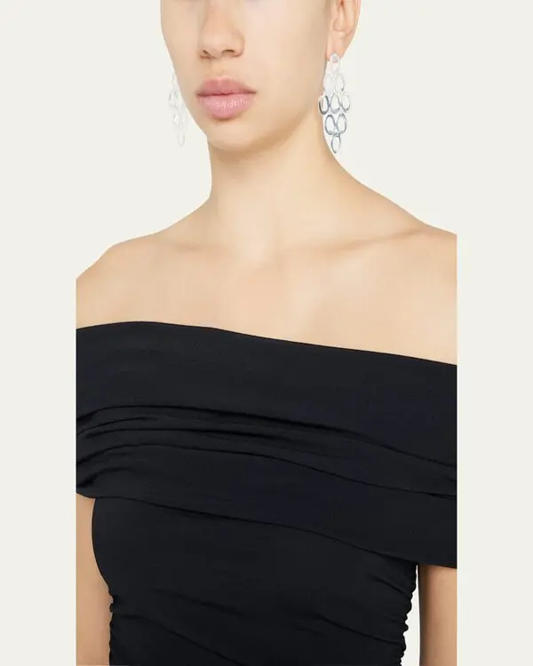 Ippolita Sterling Open Oval Cascade Earrings