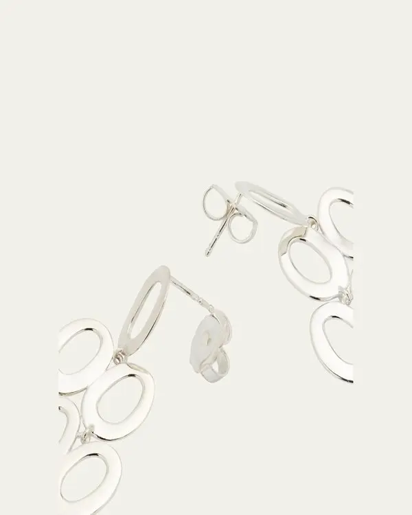 Ippolita Sterling Open Oval Cascade Earrings