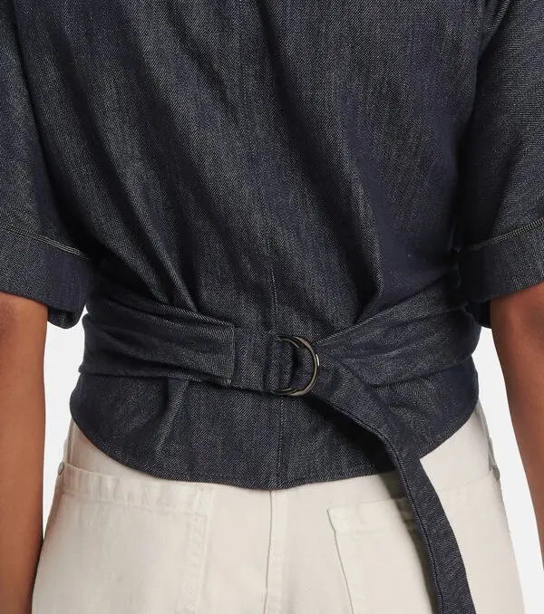 Brunello Cucinelli Cotton T-shirt - Blue
