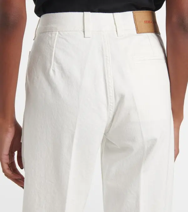 FERRAGAMO Mid-rise Straight Leg Jeans