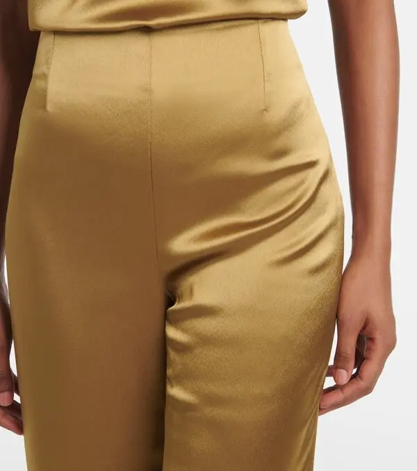 Galvan Atruvia Wide-leg Pants - Green