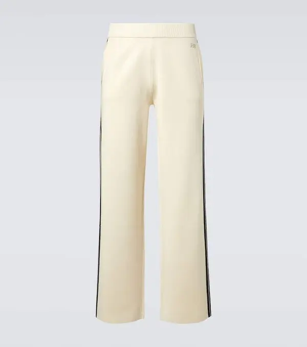 WALES BONNER Tide Track Pants - White