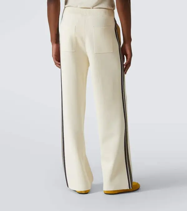 WALES BONNER Tide Track Pants - White