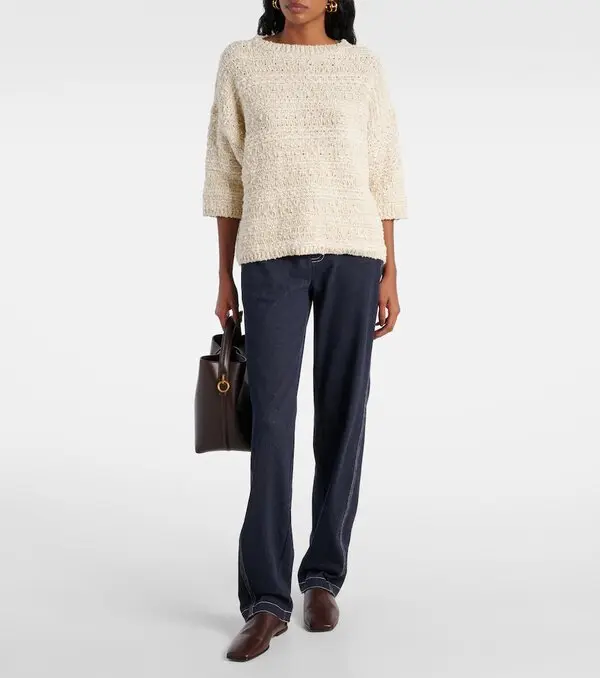 Max Mara Arda Cotton-blend Sweater