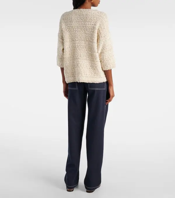 Max Mara Arda Cotton-blend Sweater
