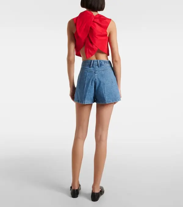 Patou Denim Shorts