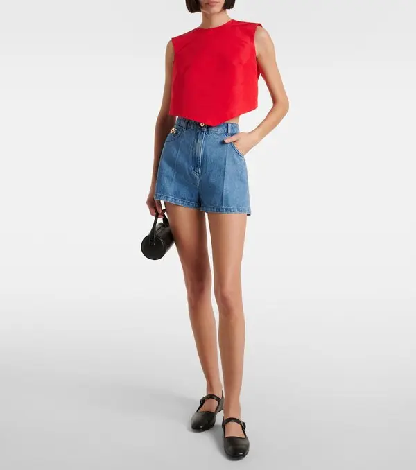 PATOU Denim Shorts
