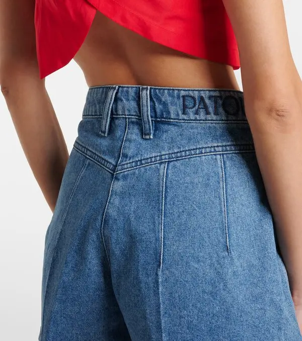 PATOU Denim Shorts