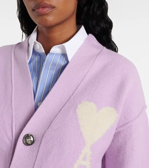 AMI Paris De Cœur Wool Sweater