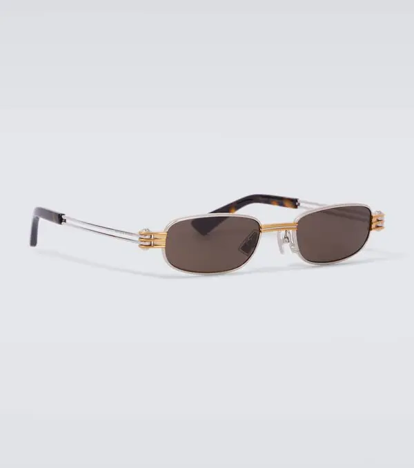 Bottega Veneta Bolt Rectangle Sunglasses