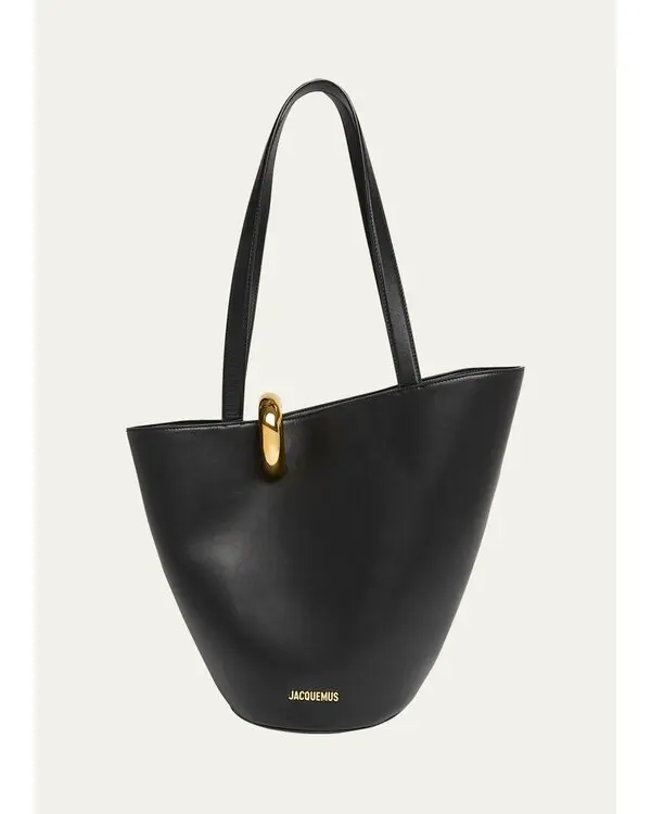 Jacquemus Leather Tote Bag