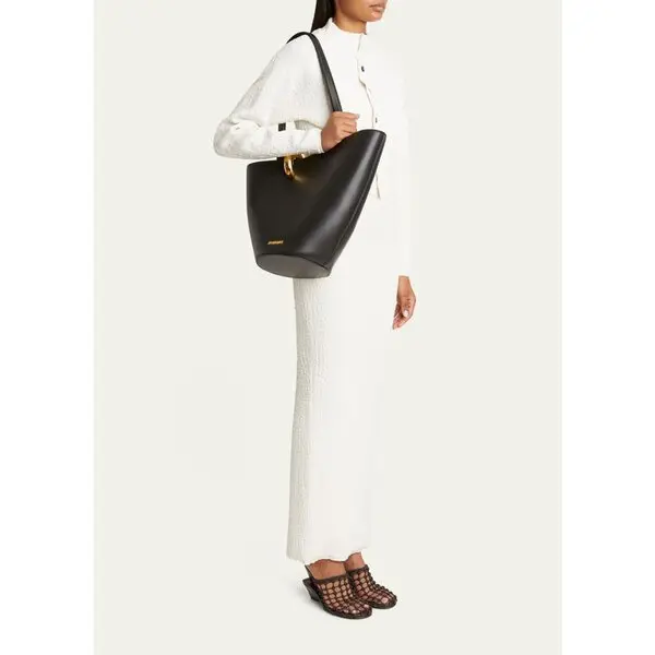 Jacquemus Leather Tote Bag