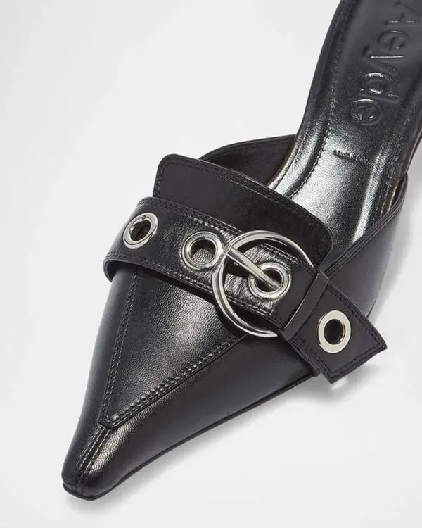 AeydĒ Danielle Leather Mules
