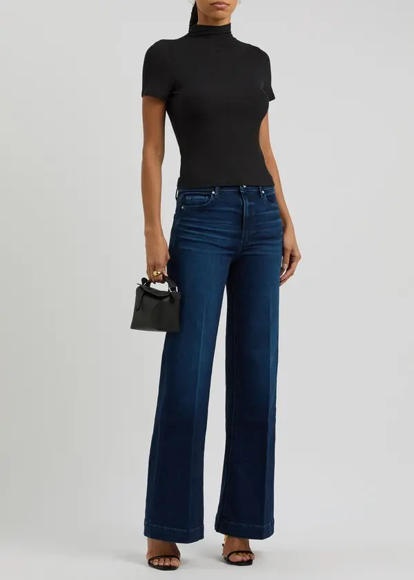Paige Blanche Ribbed T-shirt