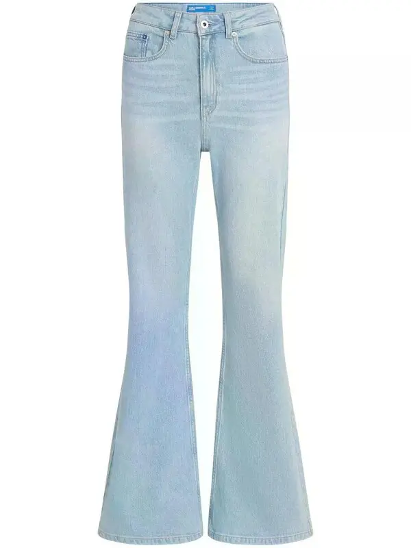 Karl Lagerfeld High-rise Flare Jeans