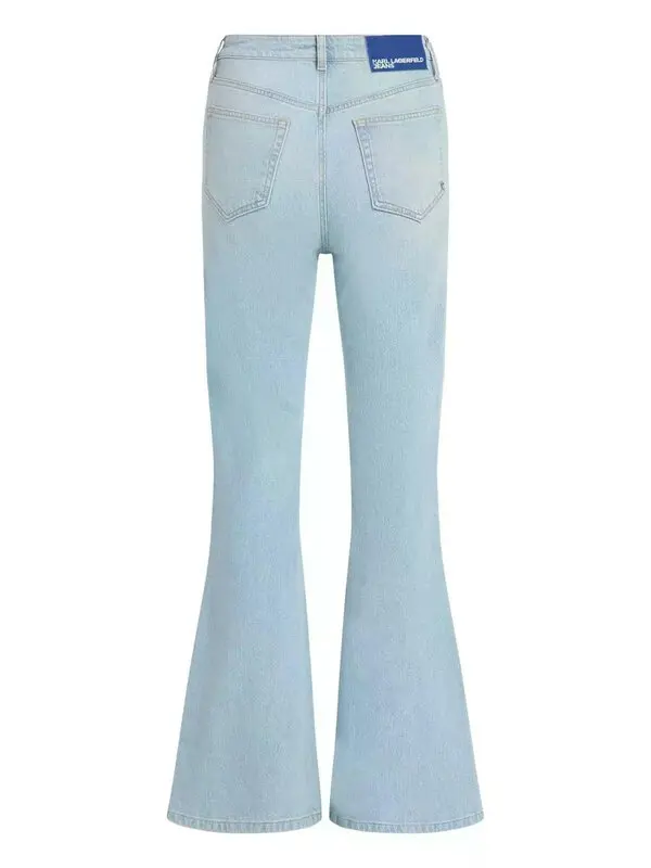 Karl Lagerfeld High-rise Flare Jeans