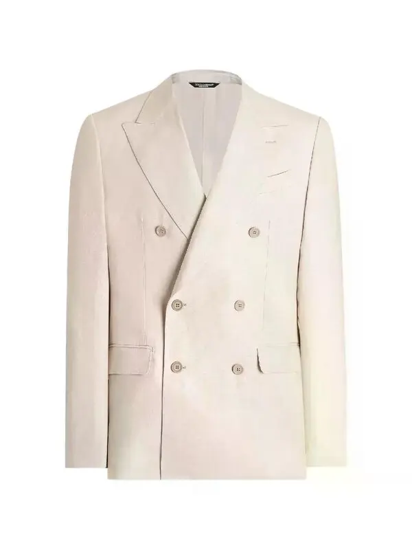 Dolce & Gabbana Double-breasted Blazer - Neutrals