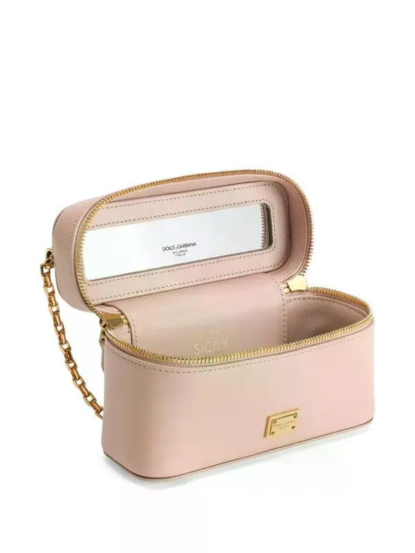 Dolce & Gabbana Sicily Cube Vanity Bag - Pink