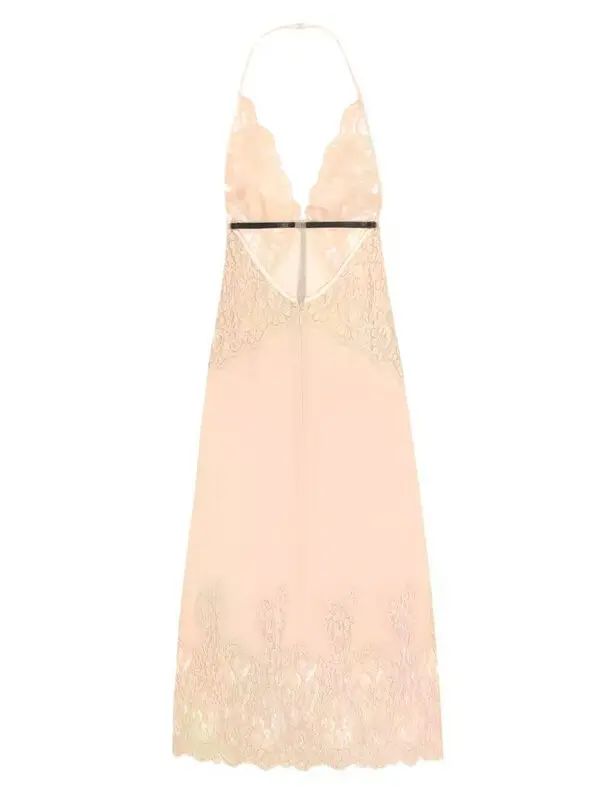 Dolce & Gabbana Lace-appliqué Nightdress - Neutrals