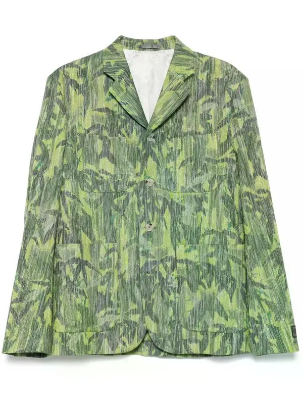 Kenzo Camo-motif Blazer