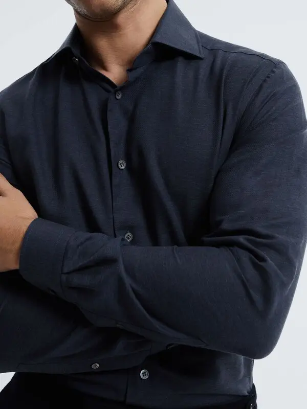 ATELIER Croydon Italian Cotton Cashmere Shirt