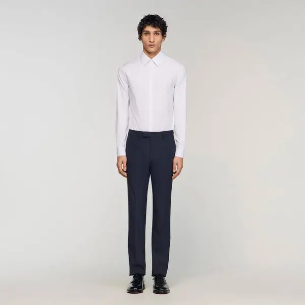 Sandro Plain Shirt - White