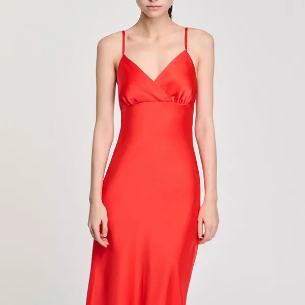 Sandro Flowy Strappy Dress