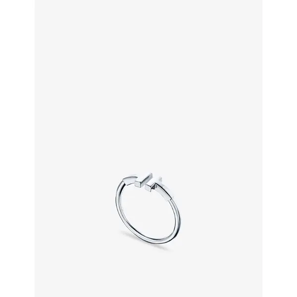 Tiffany & Co. T 18ct White-gold Wire Ring