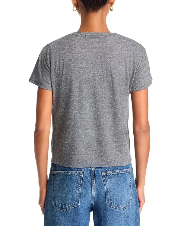 PERFECTWHITETEE Harley Boxy Tee - Heather Grey