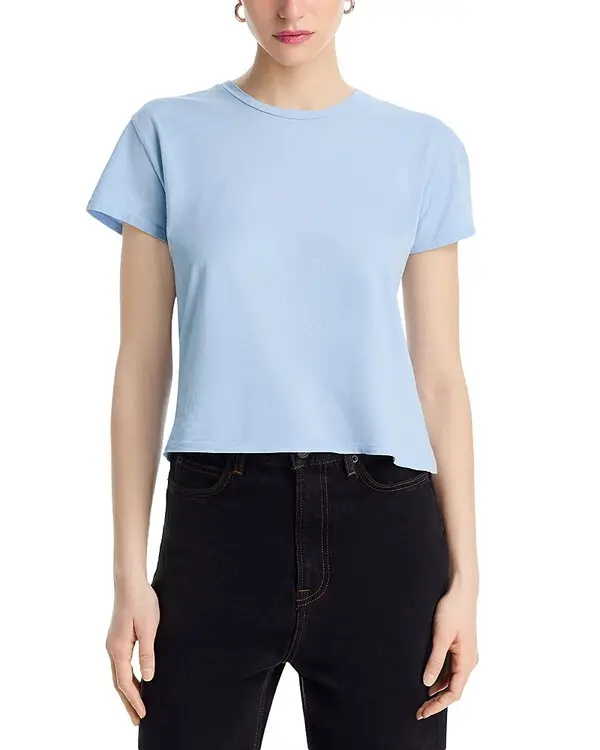 PERFECTWHITETEE Harley Boxy Tee - Powder Blue