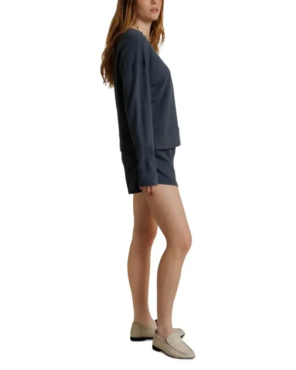 PERFECTWHITETEE Tyler Crewneck Sweatshirt - Turbulence