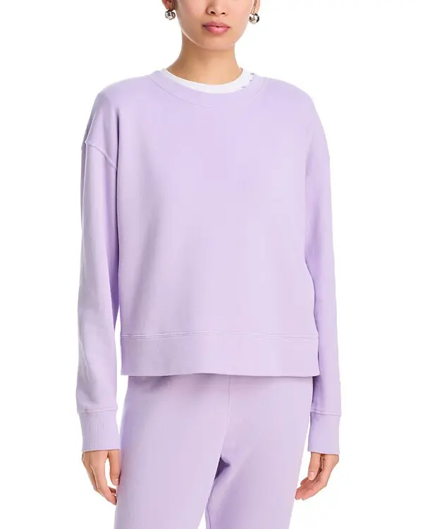 PERFECTWHITETEE Tyler Crewneck Sweatshirt - Ultraviolet