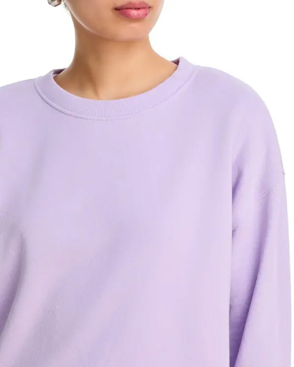 PERFECTWHITETEE Tyler Crewneck Sweatshirt - Ultraviolet