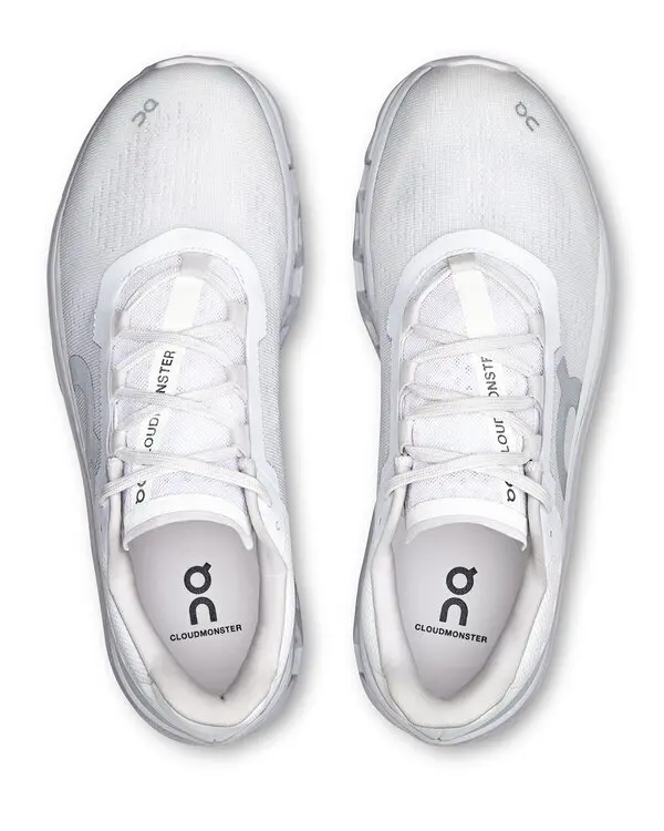 On Cloudmonster Running Sneakers - White