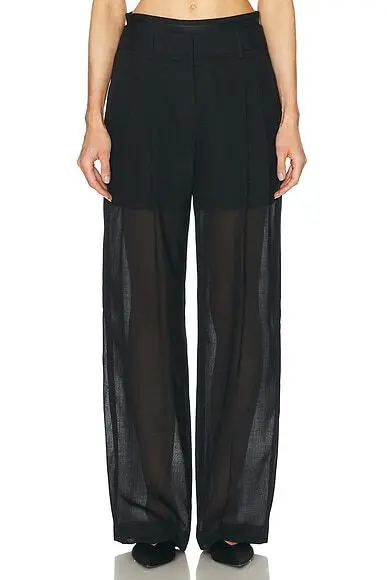 Helmut Lang Double Pleated Pant