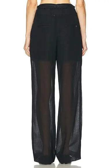 Helmut Lang Double Pleated Pant