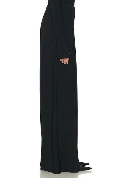 Norma Kamali Pleated Pant - Black